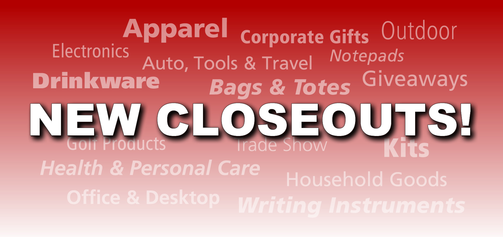 Promotional Products Closeouts | Custom Logo Products on Closeout ...