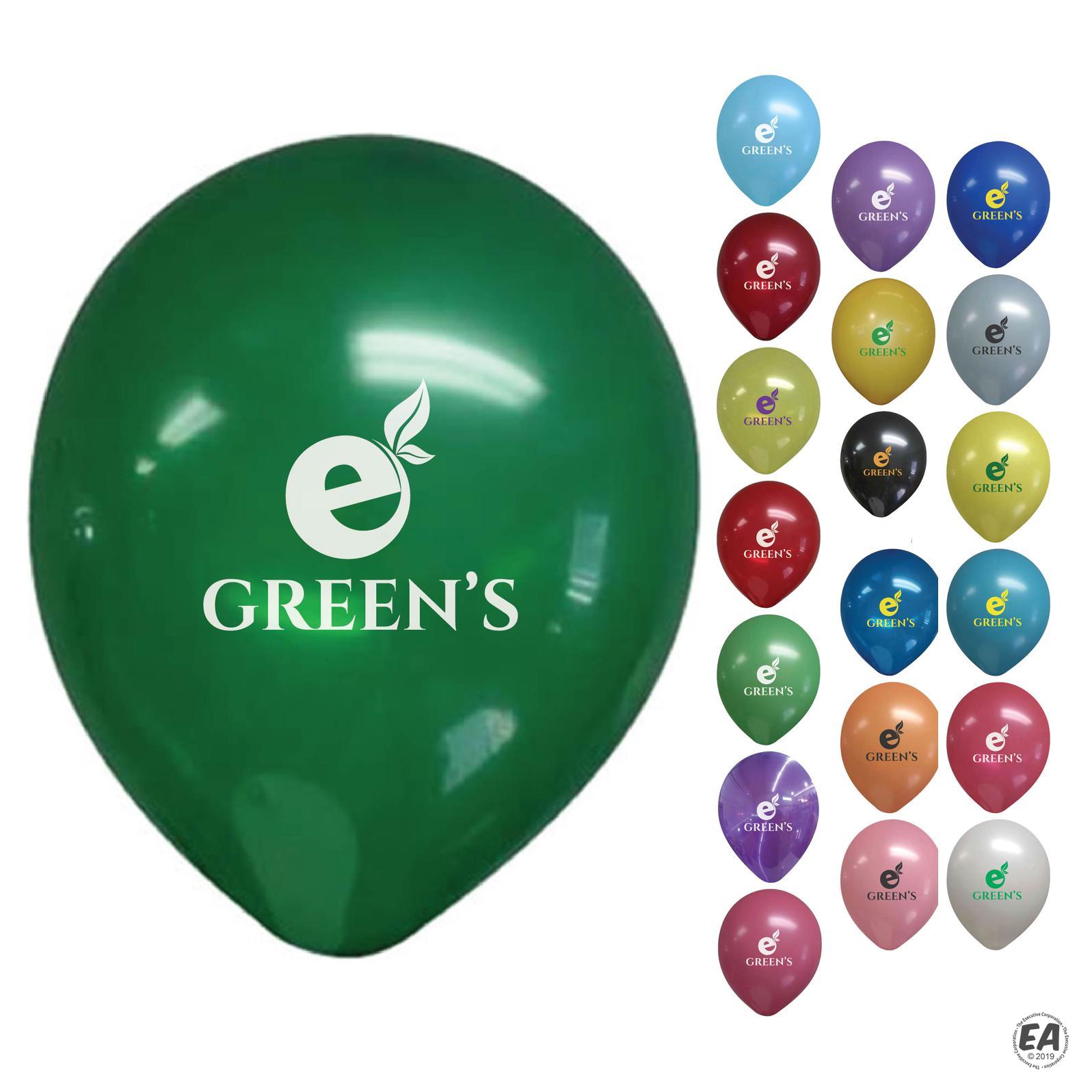 Customized 9 inch Latex Balloons Biodegradable | Branded Balloons ...