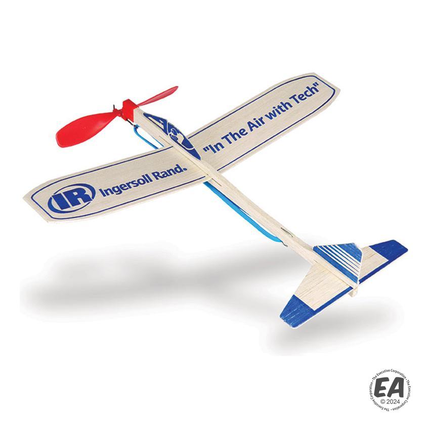Promotional 12 Balsa Wooden Toy Airplane Glider with Propeller ...