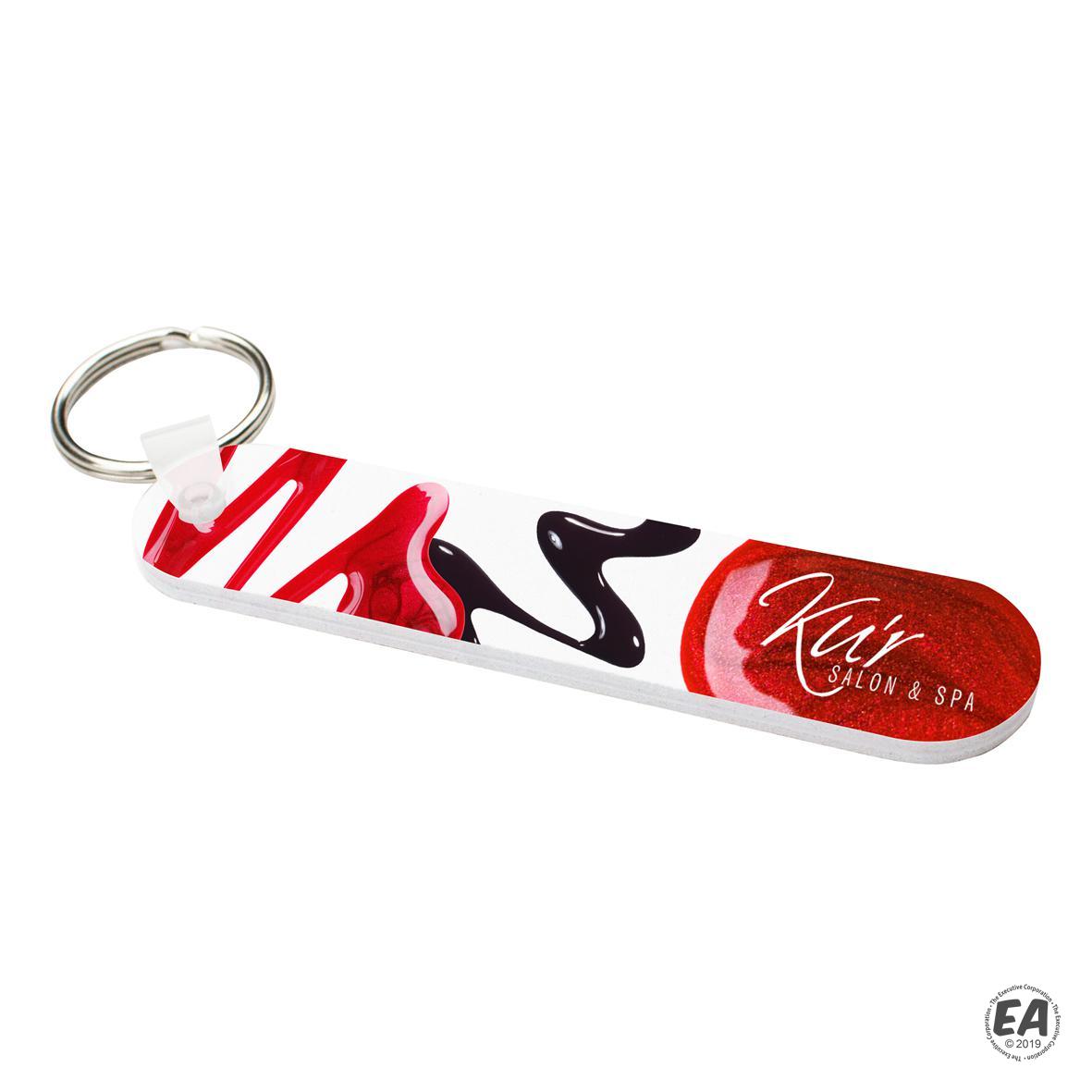 Customized 3.5 Nail File With Keyring | Promotional Nail Files | Custom ...