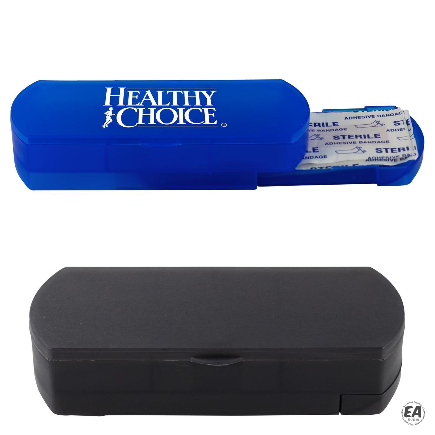 Customized Pill Box with Bandages | Branded Pill Cases | Promotional ...