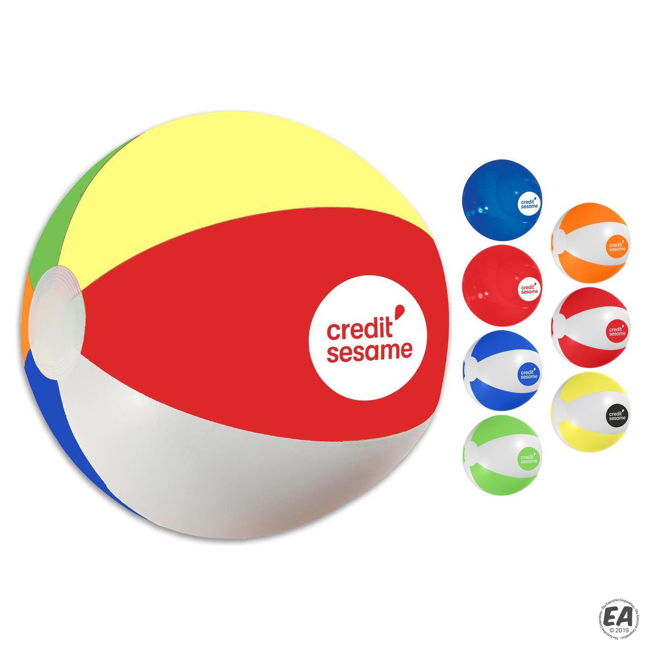 Customized 12 Beach Ball | Promotional Beach Balls | Branded 12 Beach Ball