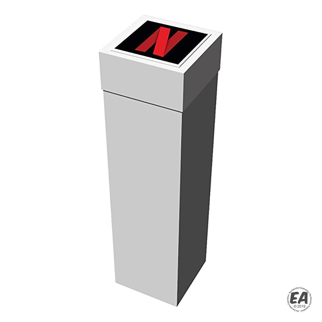 Customized 4x4x15 Deluxe White Gift Box | Promotional Gift Boxes ...