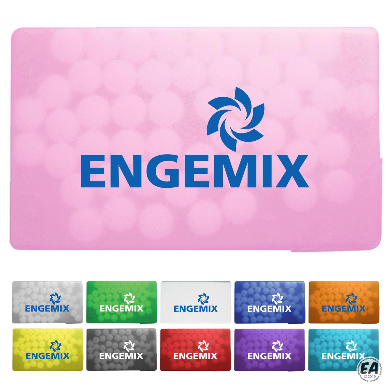 Branded Greeting Card with Rectangle Credit Card Mints | Promotional ...