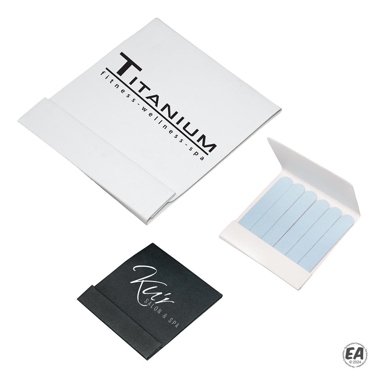 Customized Matchbook Nail File | Branded Nail Files | Promotional ...