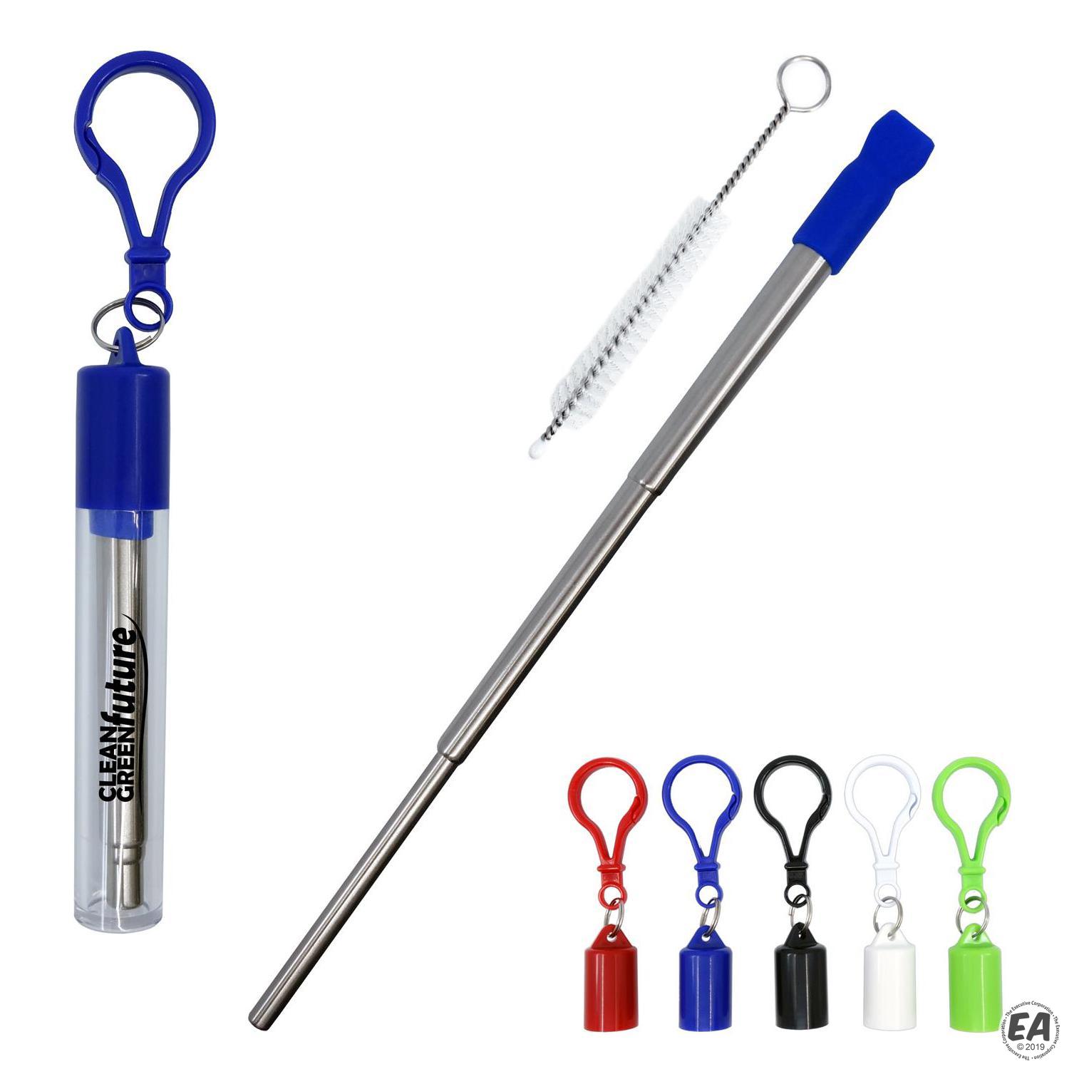 Customized Telescope Straw | Promotional Retractable Straws | Custom ...