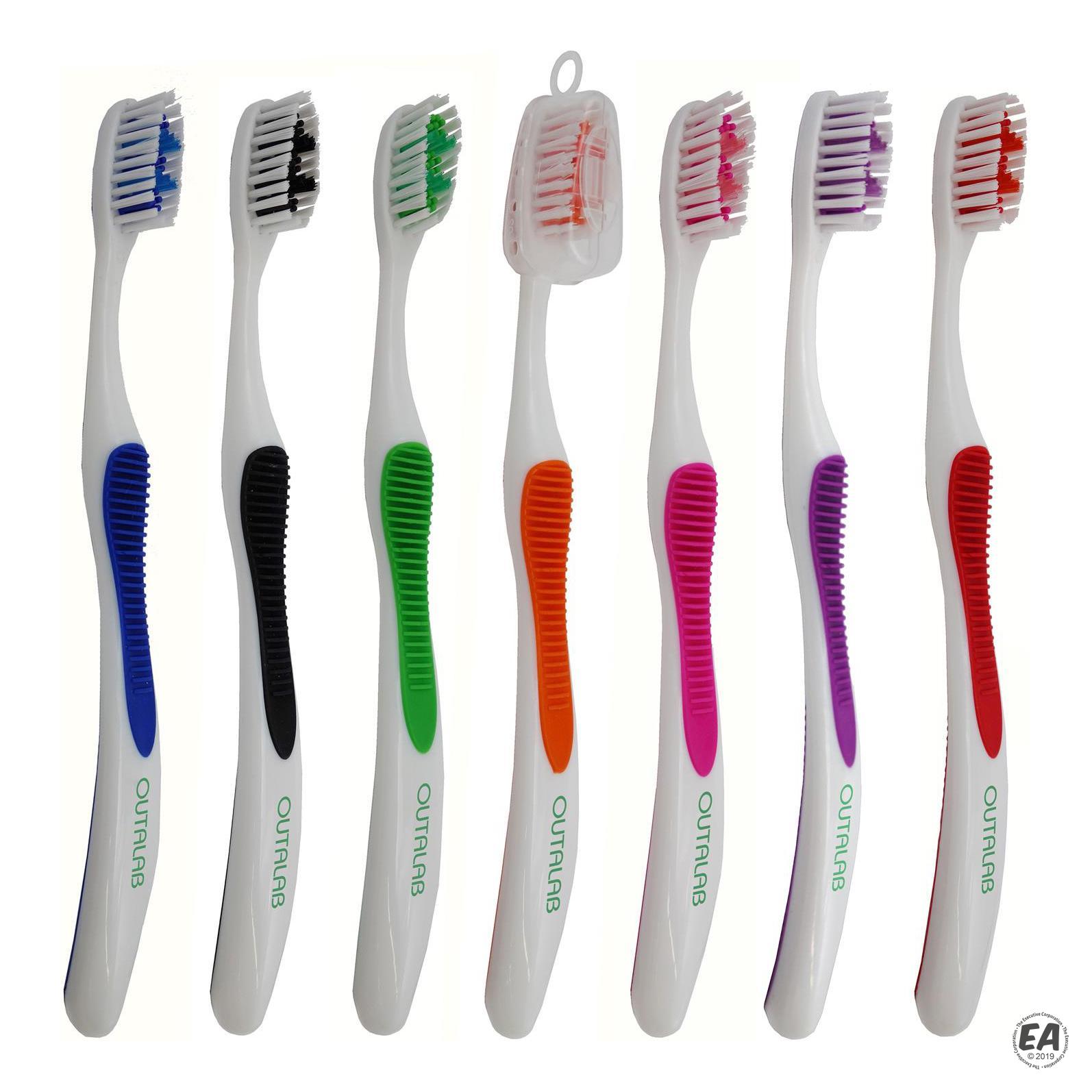 Promotional Toothbrush With Tongue Scraper | Branded Dental Floss ...