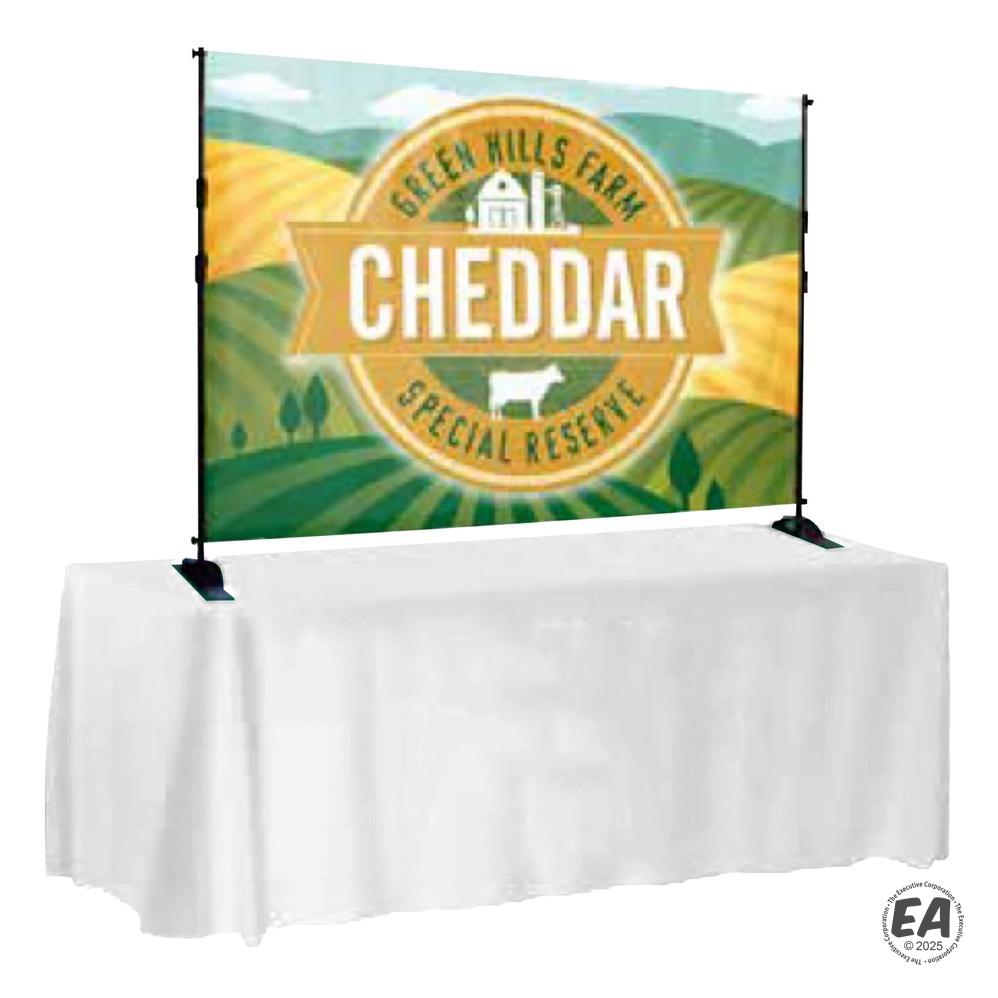 Promotional Table Top Backdrop Kit 72x60 | Customized Displays ...