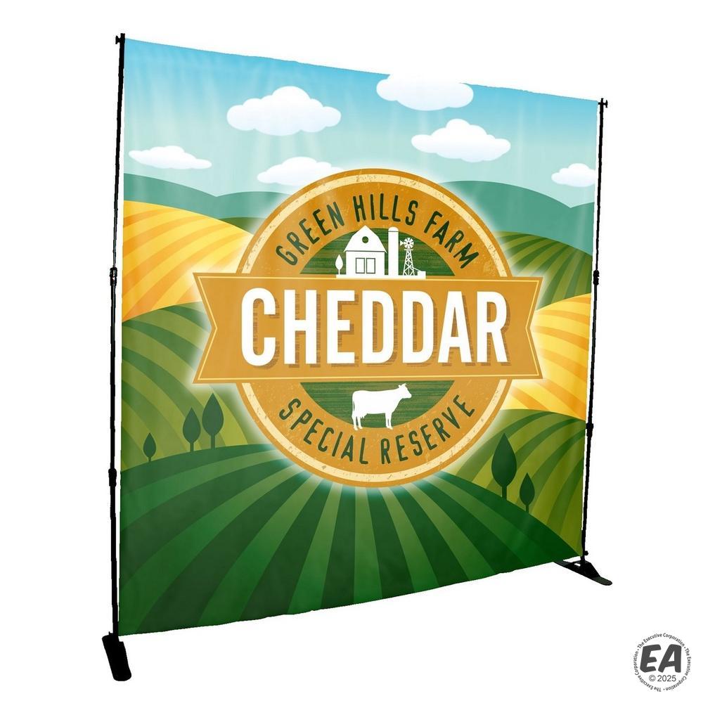 Custom Backdrop Kit 8x6 | Branded Displays | Promotional Backdrop Kit 8x6