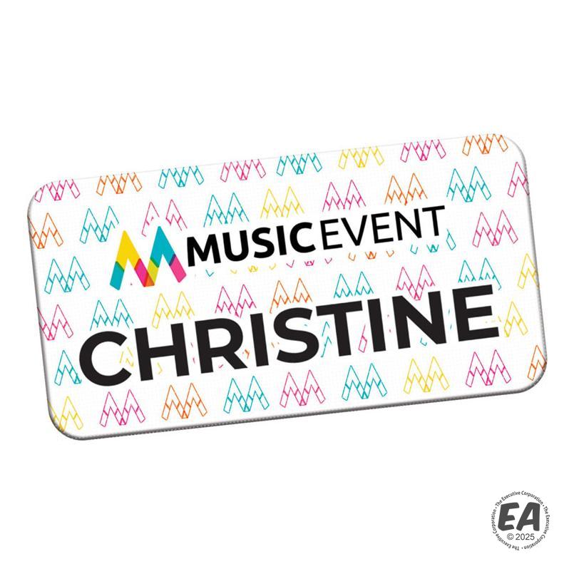 Customized 5D Name Badge | Promotional Name Badge Holders | Custom 5D ...