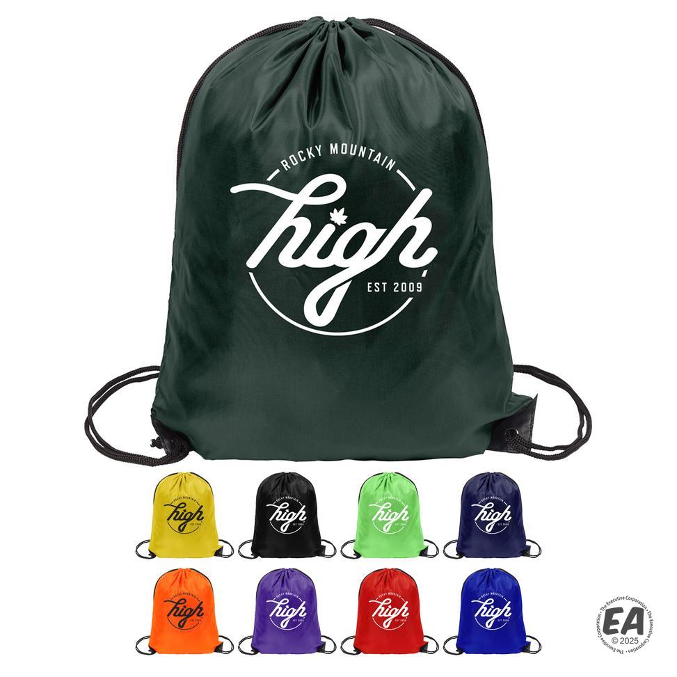 Customized Jumbo Polyester Drawstring Bag 17x20 - Printed | Promotional ...