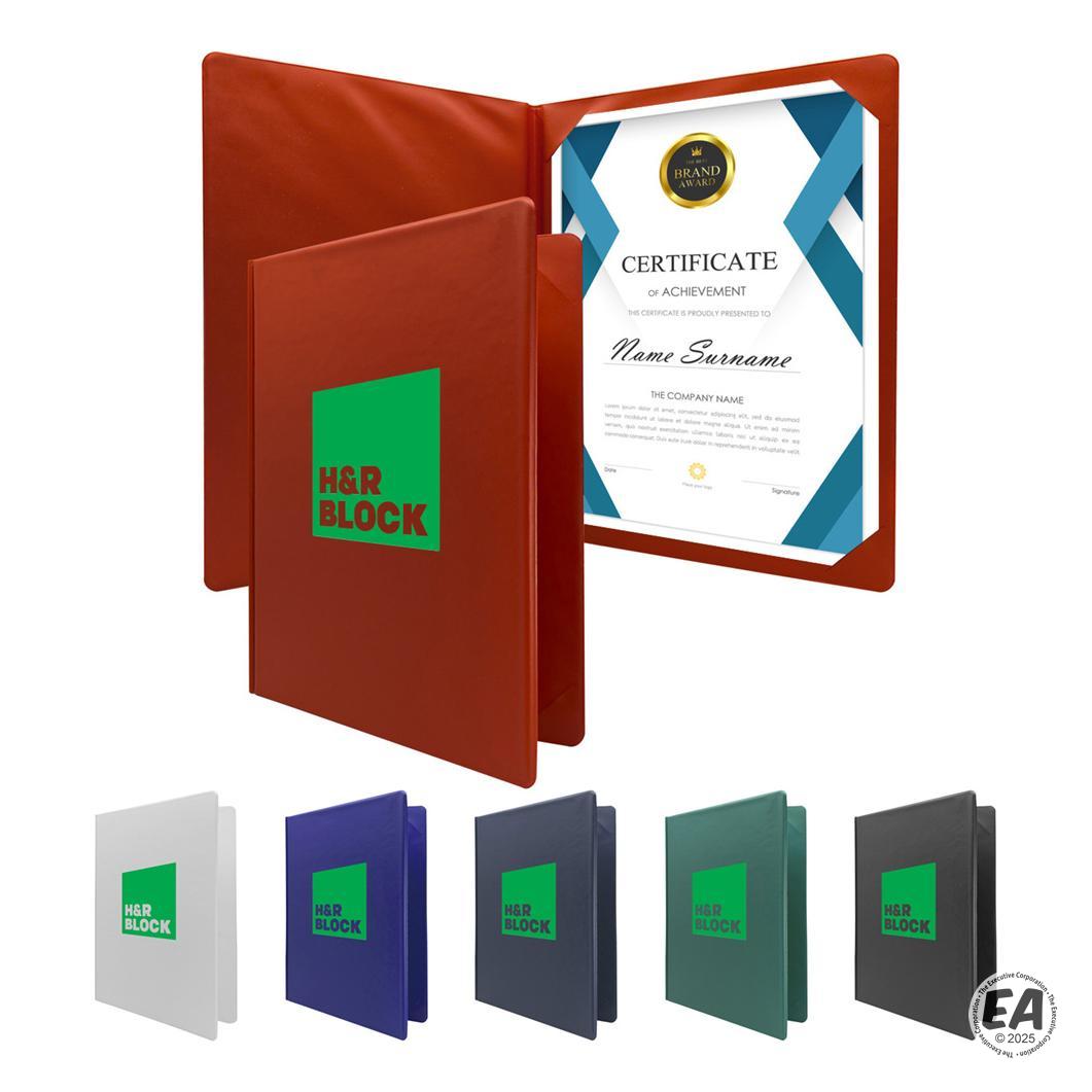 Promotional Diploma Holder Economy Portrait | Branded Document Holders ...