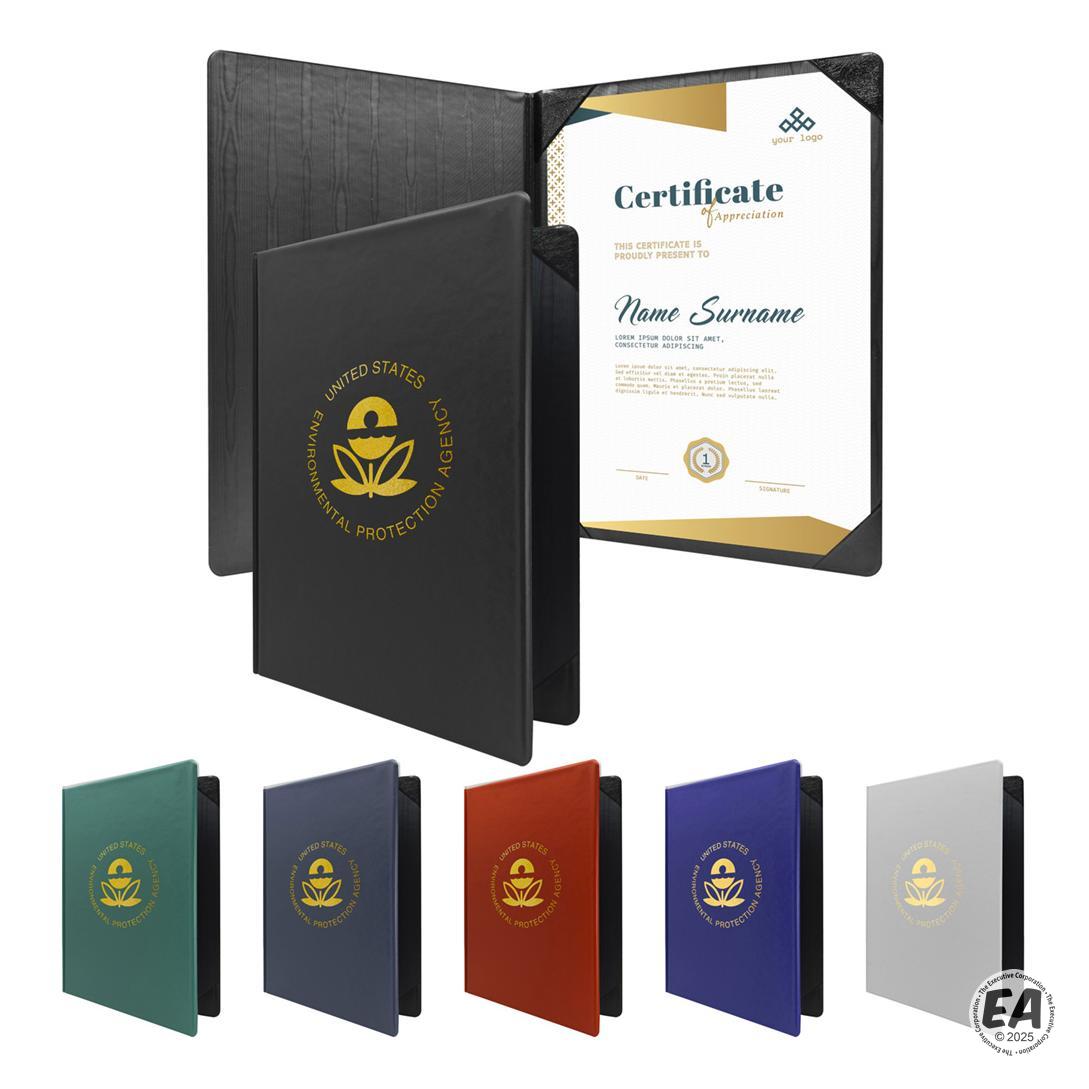 Customized Diploma Holder Standard Portrait | Branded Document Holders ...