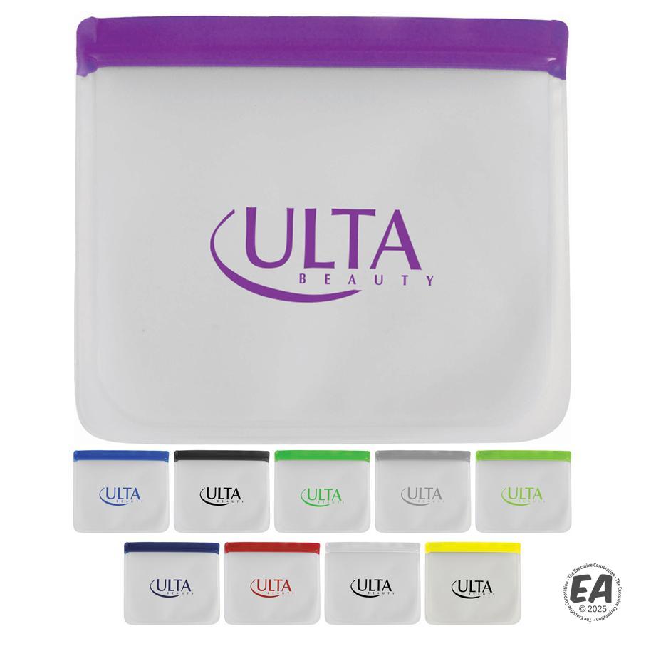Promotional PEVA Reusable Zip Lock Storage Bag | Customized Coin ...
