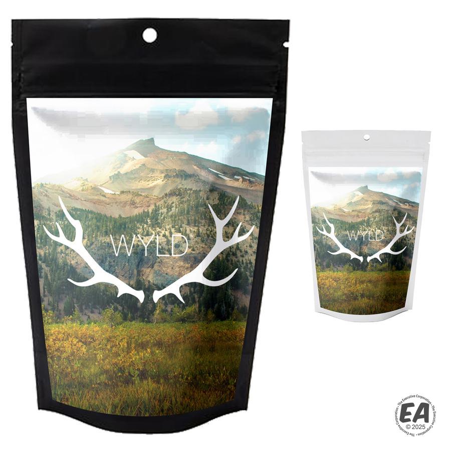 Promotional 14 Gram Child Resistant Pouch Exit & Barrier Bag 5x8x2.5 ...