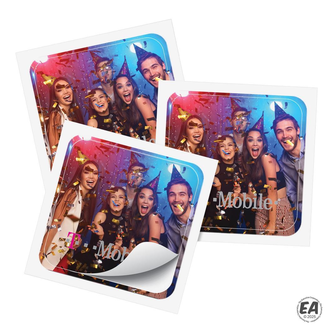 Customized 4x4 Square Sticker - Rounded Corners | Promotional Square ...
