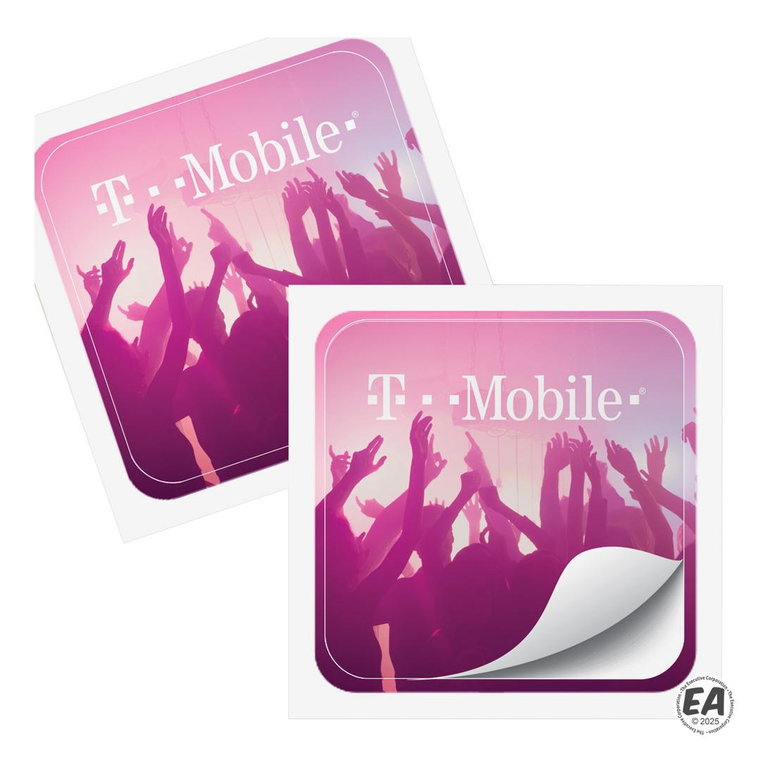 Custom 5x5 Square Sticker - Rounded Corners | Promotional Square ...