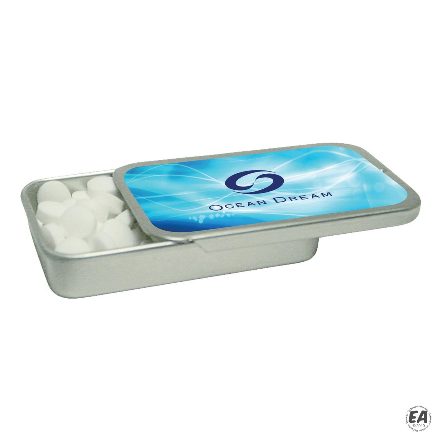 Customized Slider Case Tin Mints | Custom Mints | Promotional Slider ...