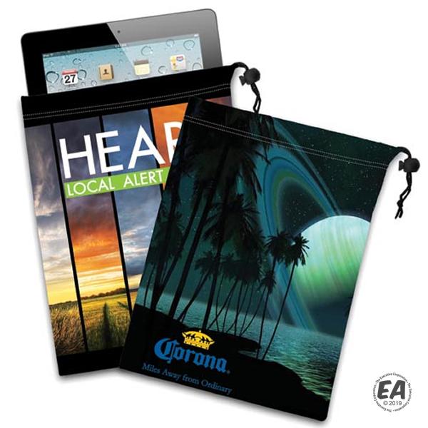 Branded Ipad Mini Tablet Microfiber Cloth Pouch | Customized Microfiber ...