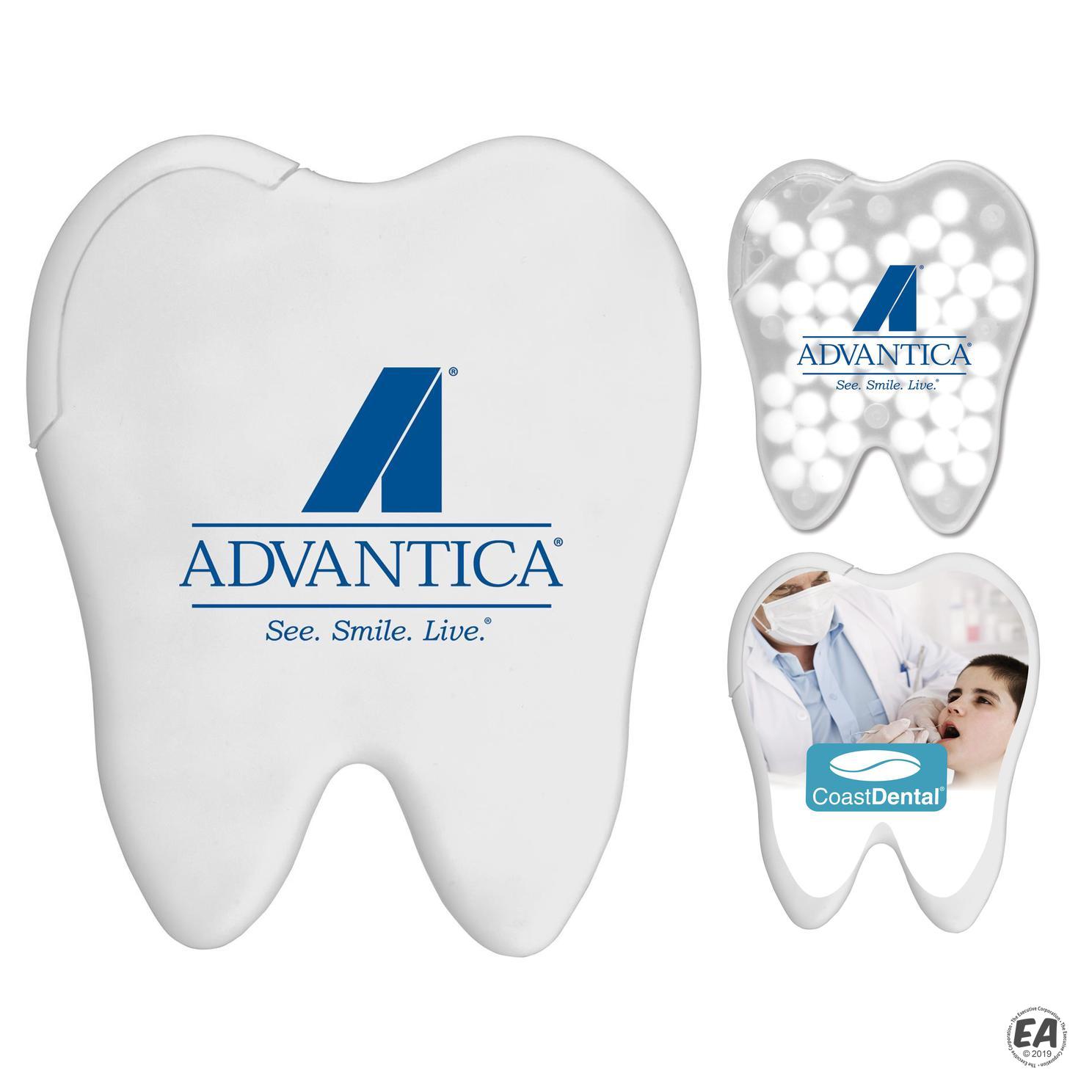 Promotional Tooth Opaque Credit Card Mints | Branded Mints | Customized ...