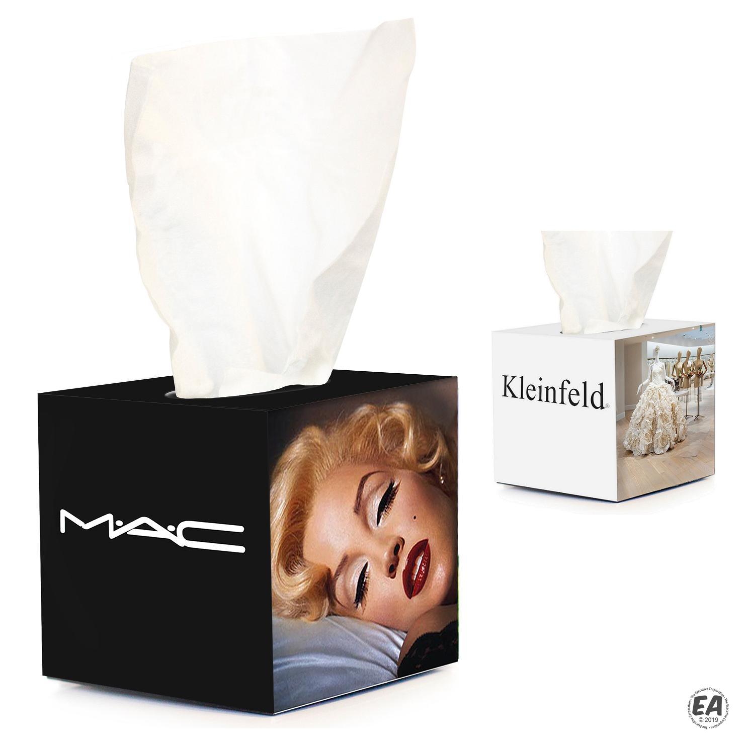 Customized 2 Ply Mini Tissue Box | Promotional Tissue Wipes | Branded 2 ...
