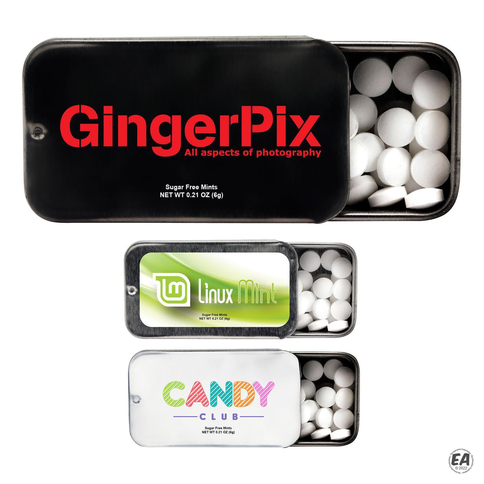Customized Mini Tek Slider Mints | Promotional Mints | Custom Mini Tek Slider Mints from ...