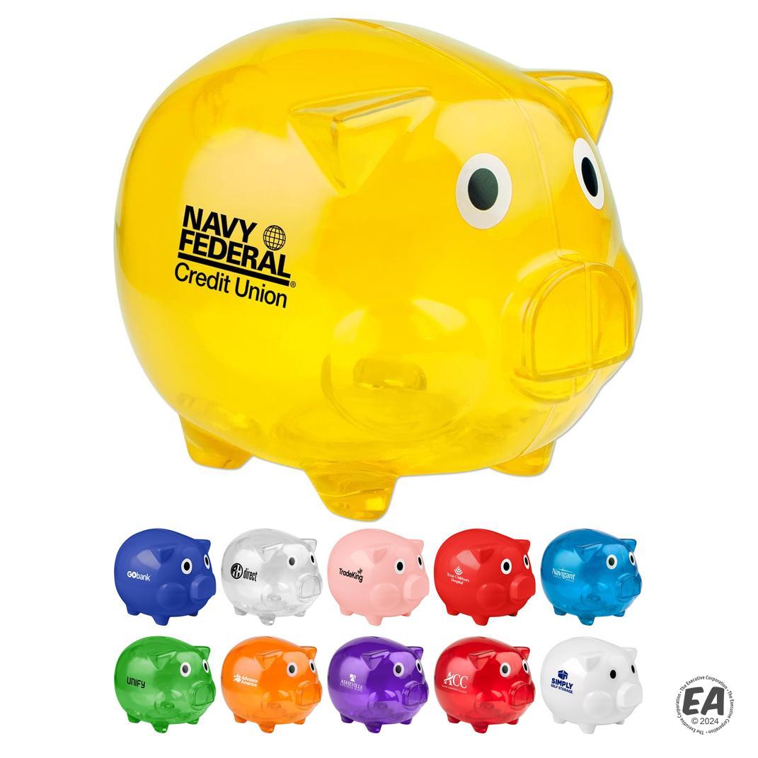 Promotional Classic Piggy Bank | Branded Coin Banks | Custom Classic ...