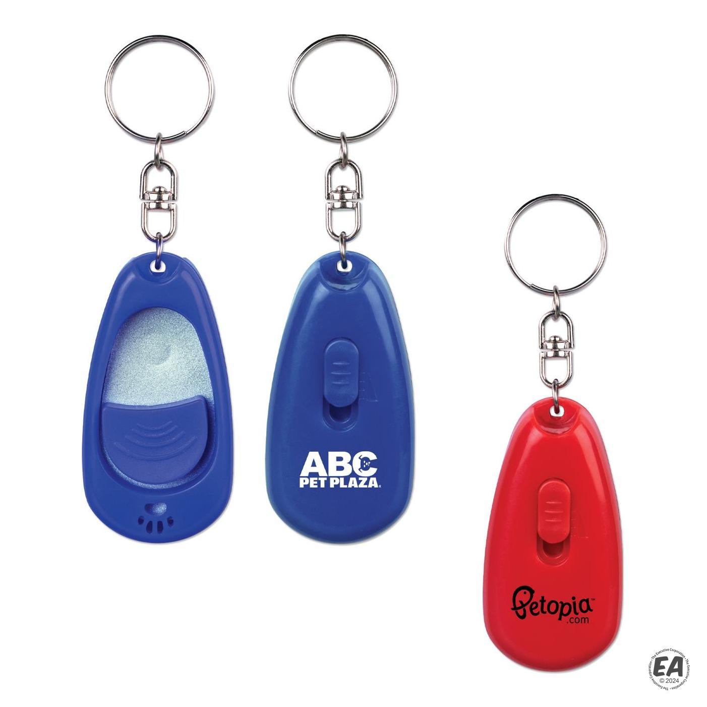 Branded Pet Training Clicker Keychain | Customized Pet Accessories ...