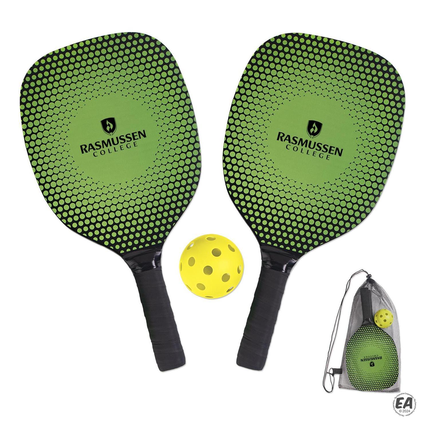 Customized Pickleball Set in Bag | Promotional Games | Branded ...