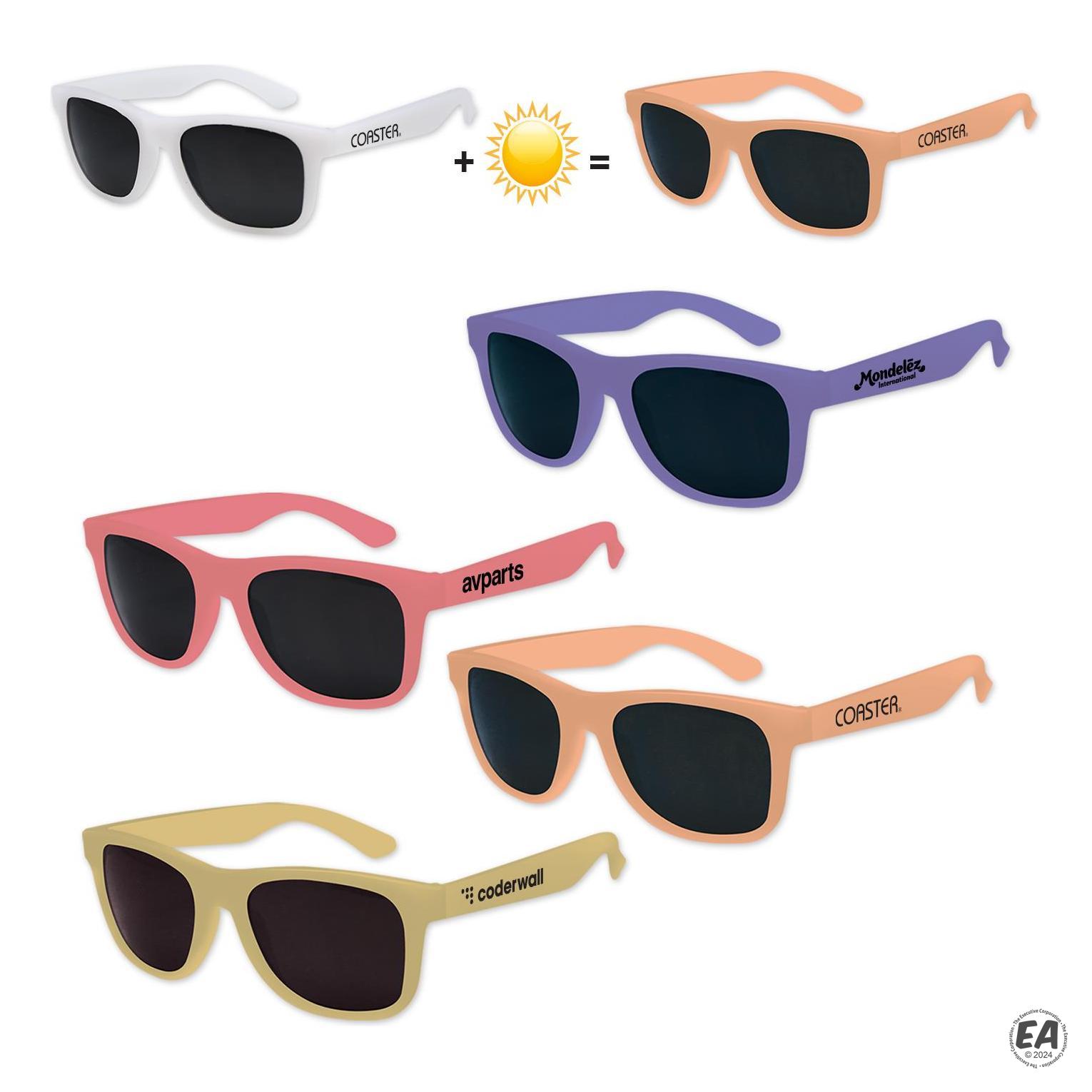 Promotional Kids Color Changing Iconic Sunglasses | Customized ...