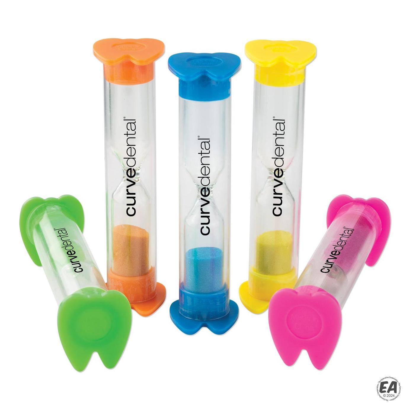 Customized Tooth Sand Timer 3 Minutes | Promotional Dental Floss ...