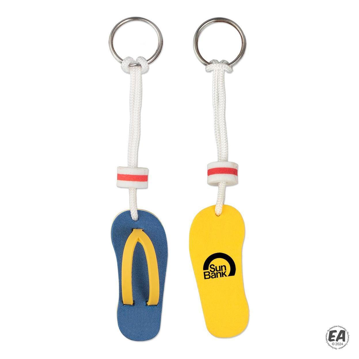 Promotional Flip Flop Floating Keychain | Customized Keychains | Custom ...