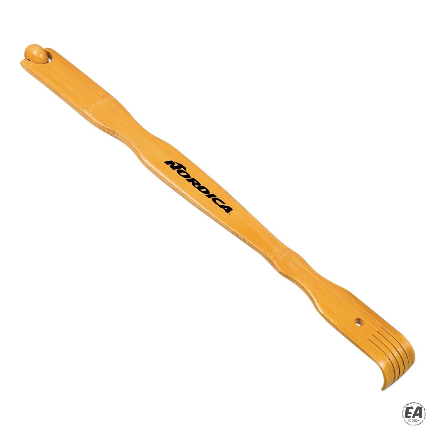 Promotional Wood Back Scratcher with Massaging Roller | Customized Back ...