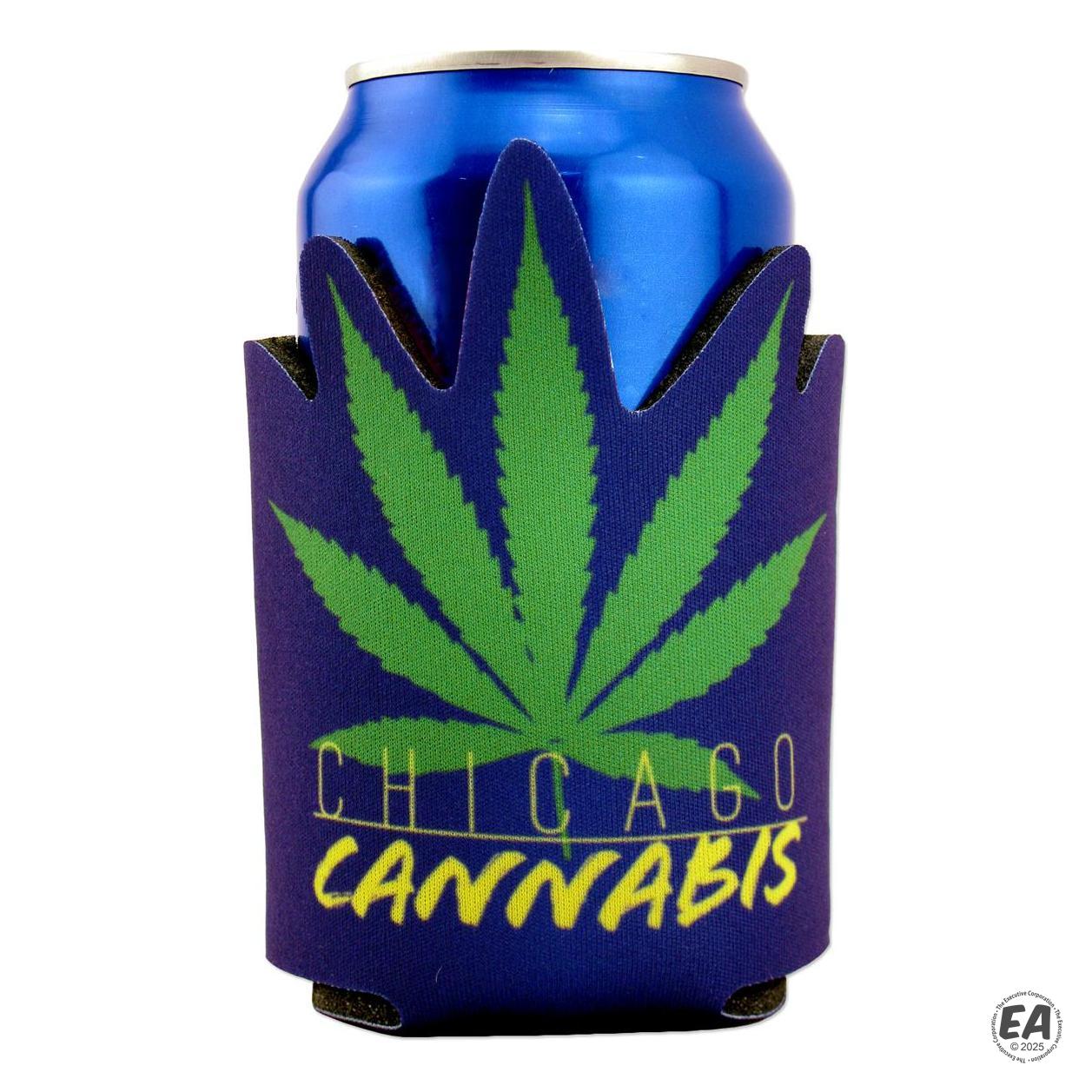 Promotional Full Color Dye Sub Cannabis Shaped Cooler - USA Made ...