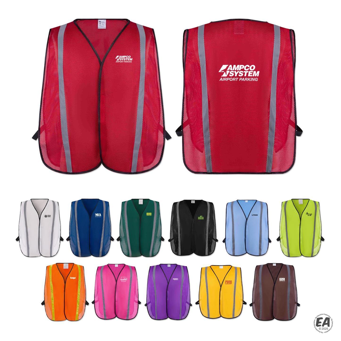 Promotional Poly Mesh Non-ANSI Safety Vest | Customized Safety Vest ...