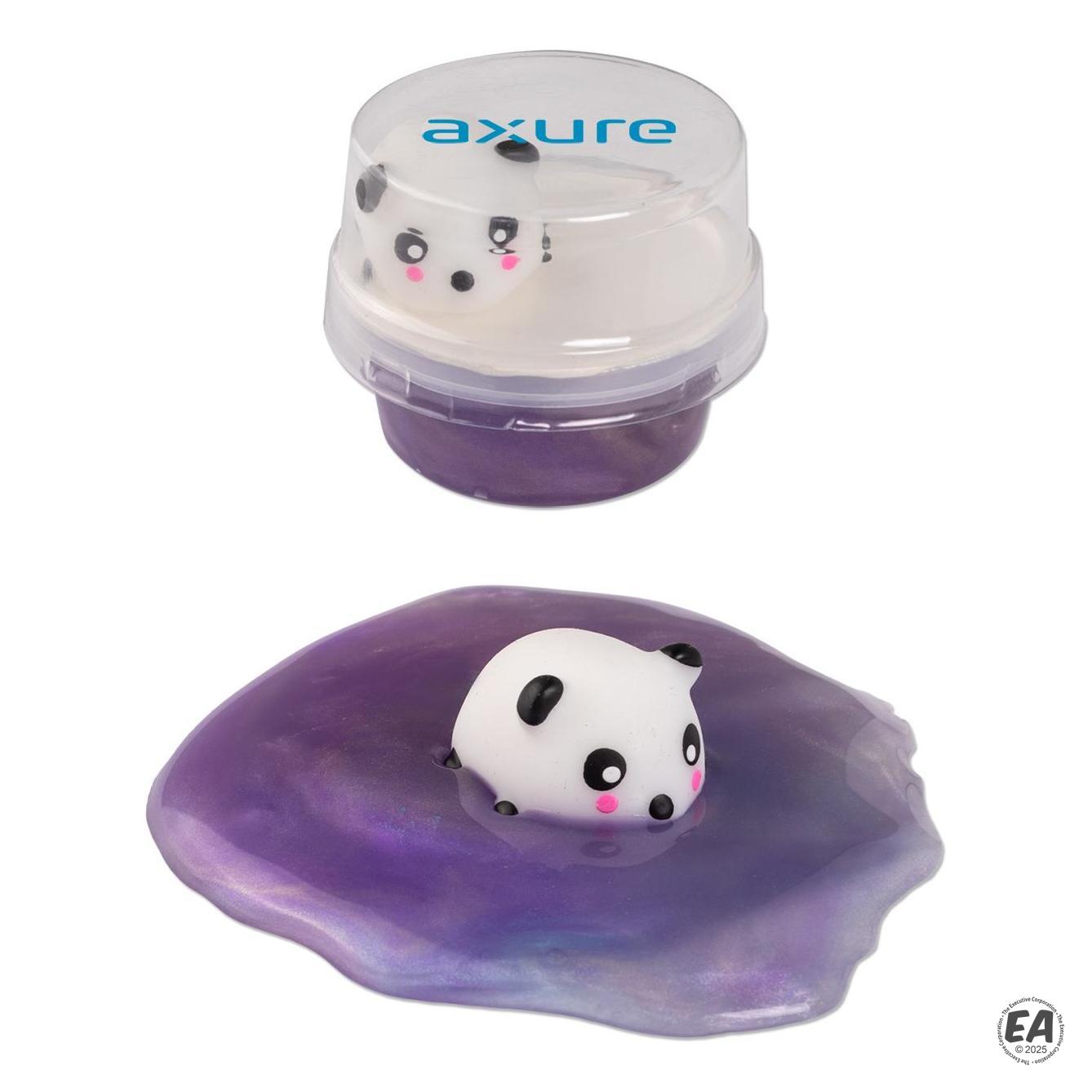 Promotional Slime with Panda Squishy | Customized Games | Custom Slime ...