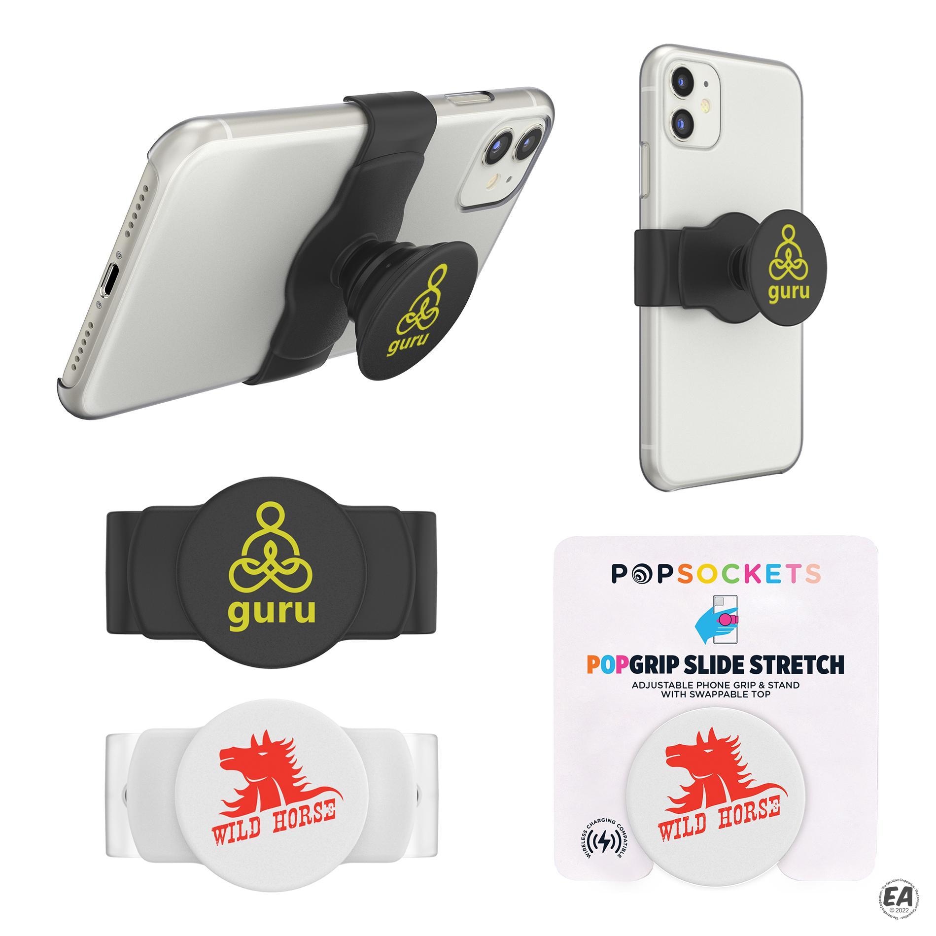 Branded PopSockets Pop Slide | Promotional Phone Grips | Customized ...