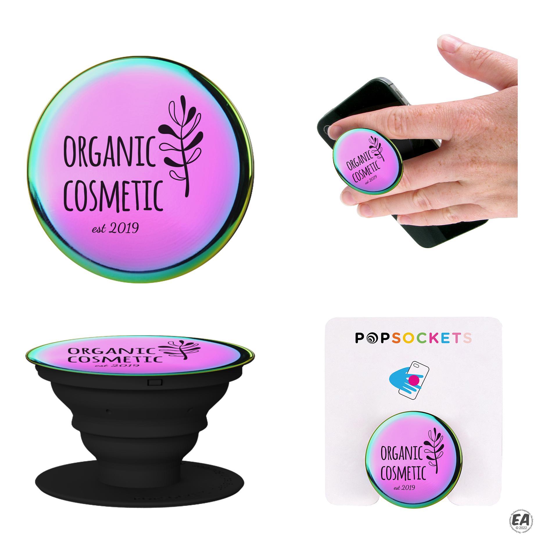 Customized PopSockets Pop Iridescent | Custom Phone Grips | Branded ...