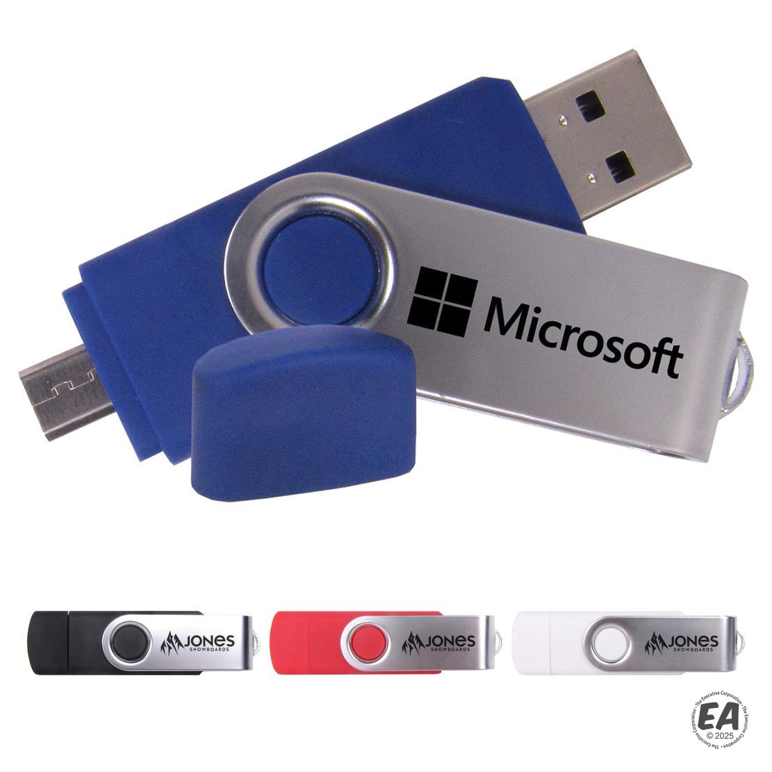 Customized iClick Micro USB Flash Drive | Promotional Flash Drives ...