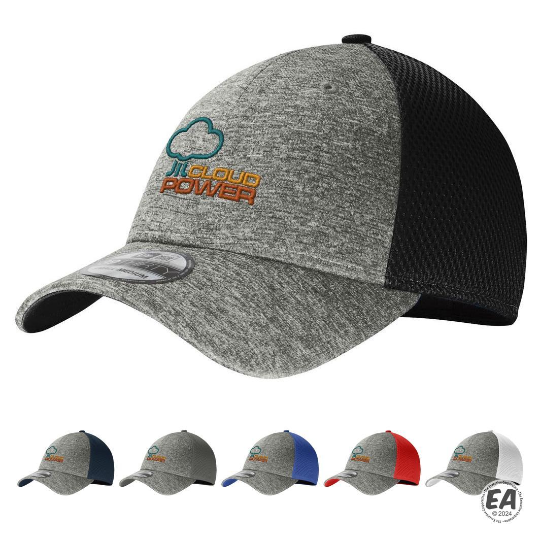 Customized New Era NE702 Shadow Stretch Mesh Cap | Custom Caps ...