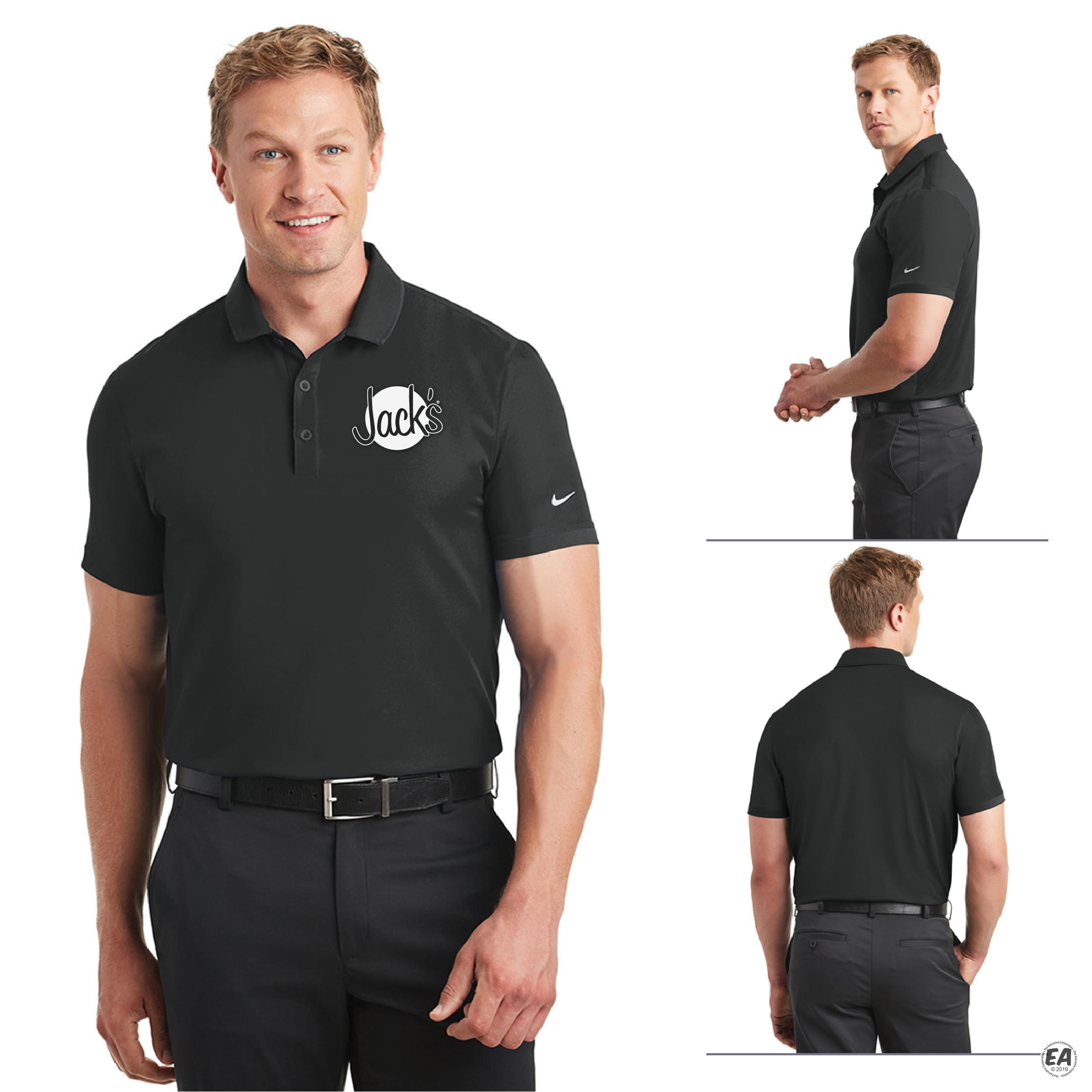 Customized Nike 838958 Dri-FIT Stretch Woven Polo | Branded Performance ...