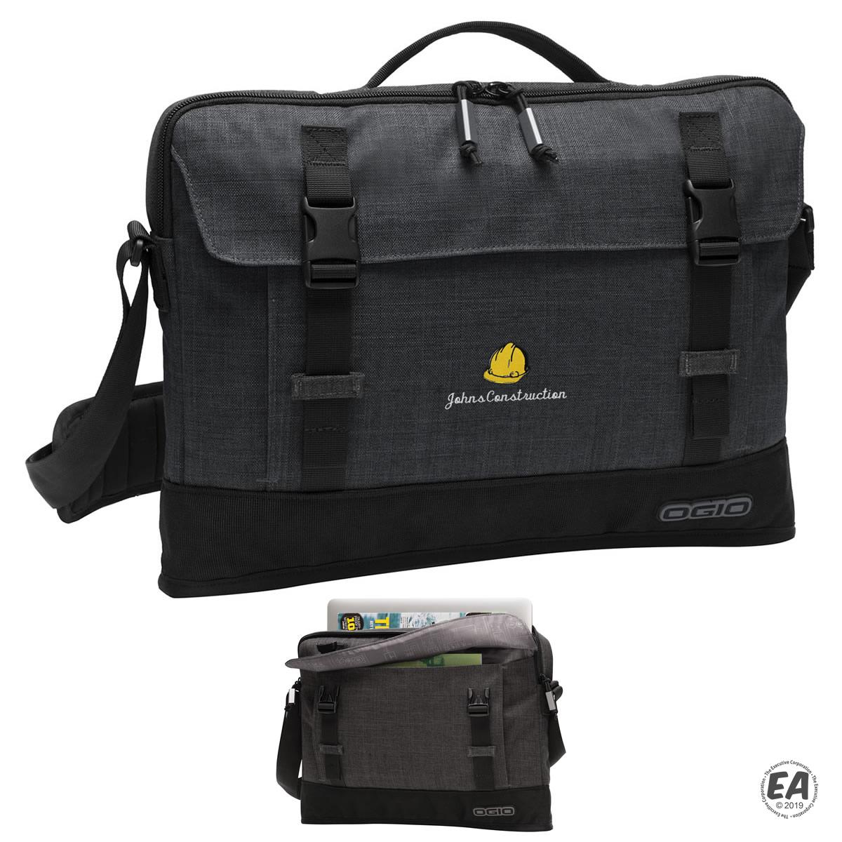 Customized OGIO 417051 Apex 15 Slim Case | Promotional Laptop Messenger ...