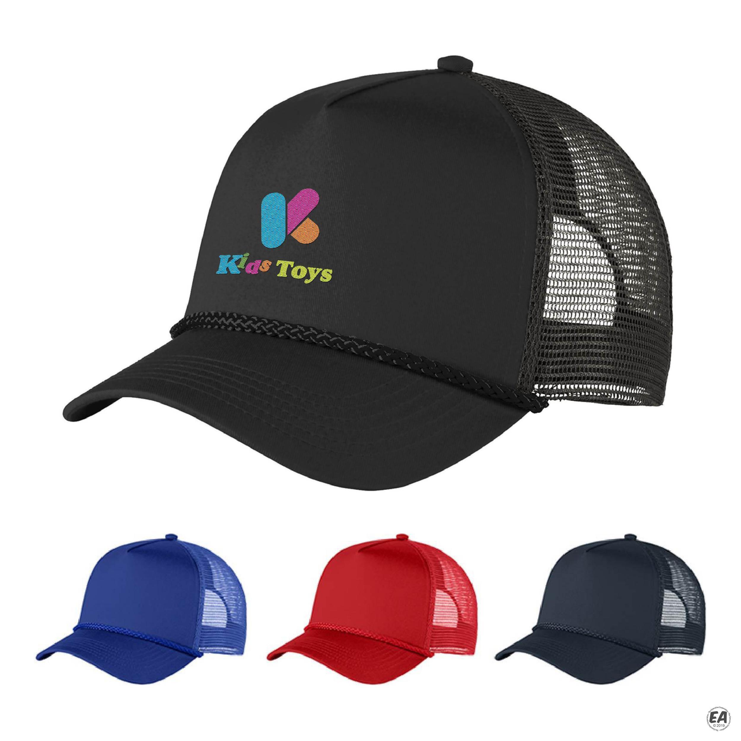 Promotional Port Authority C932 5-Panel Snapback Cap | Custom Caps ...