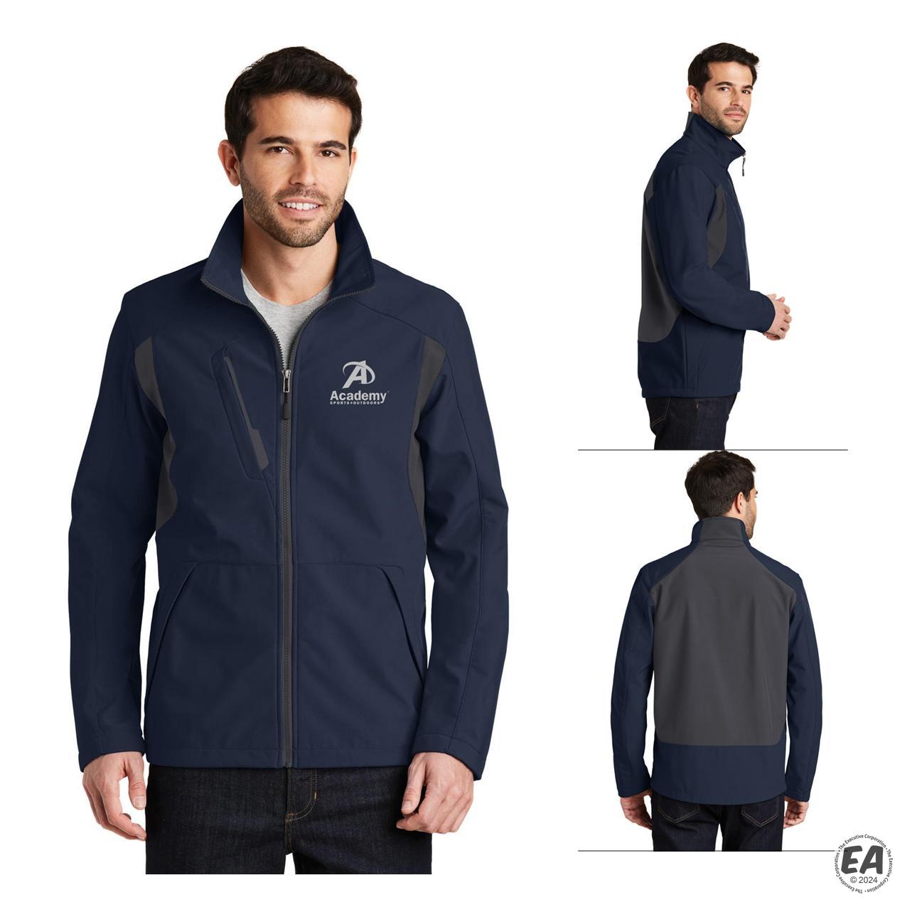 Customized Port Authority J336 Back-Block Soft Shell Jacket ...
