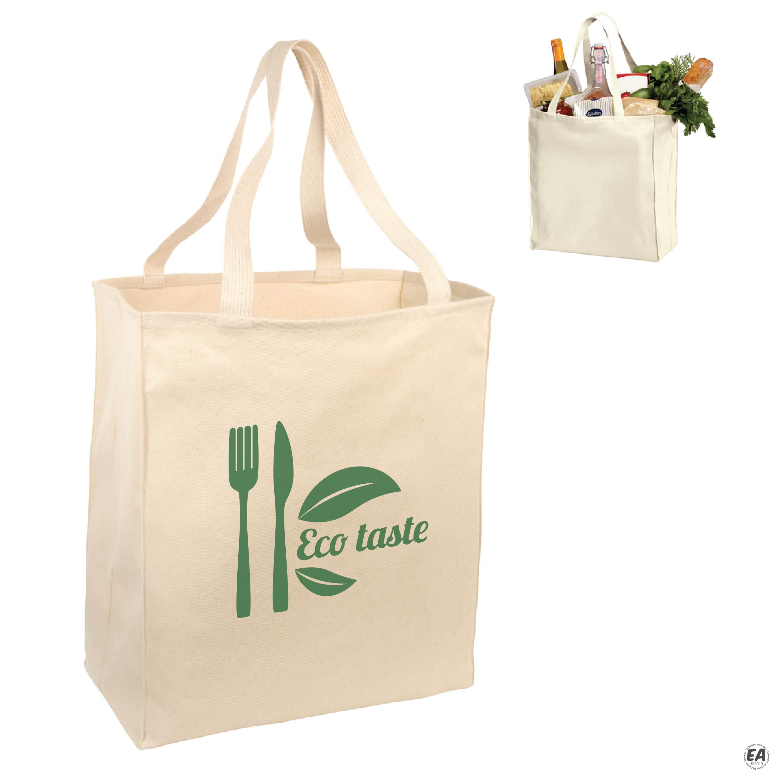 Promotional Port Authority B110 Over-the-Shoulder Grocery Tote Bag ...