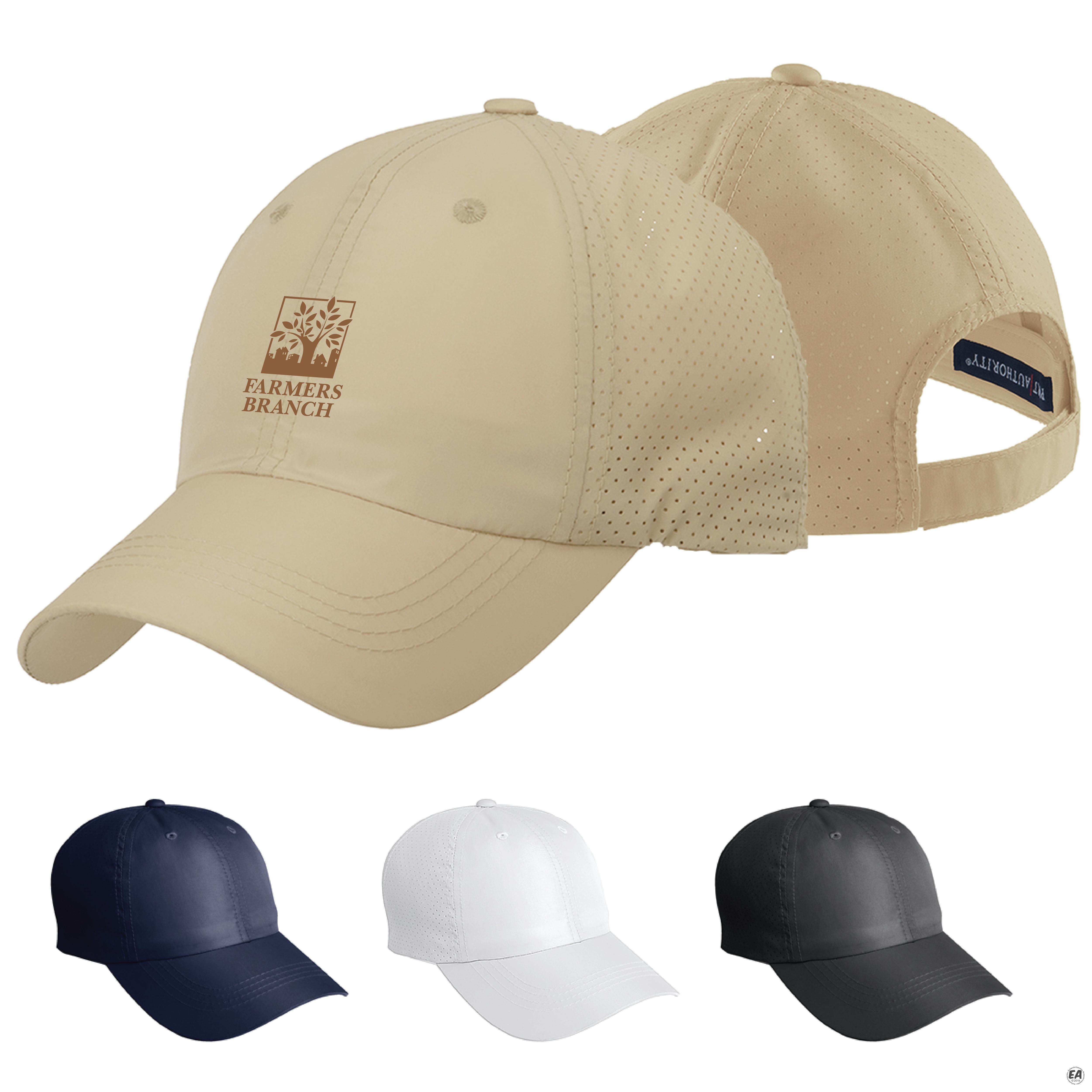 Customized Port Authority C821 Perforated Cap | Promotional Caps ...