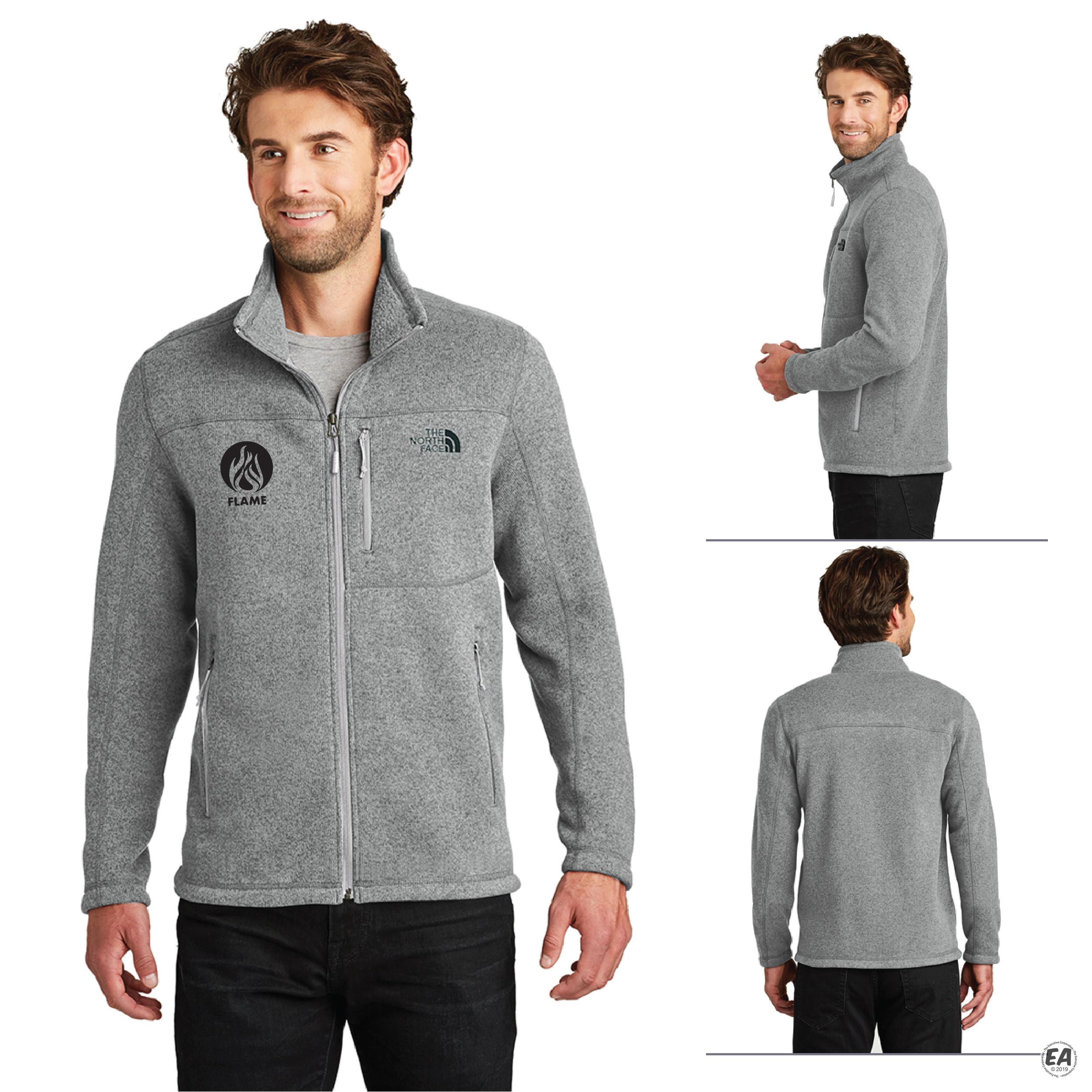Customized The North Face NF0A3LH7 Sweater Fleece Jacket | Promotional ...