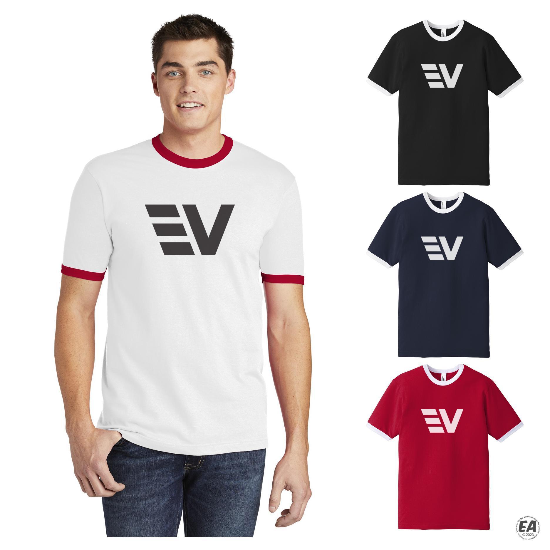 Promotional American Apparel 2410W Fine Jersey Ringer T-Shirt ...