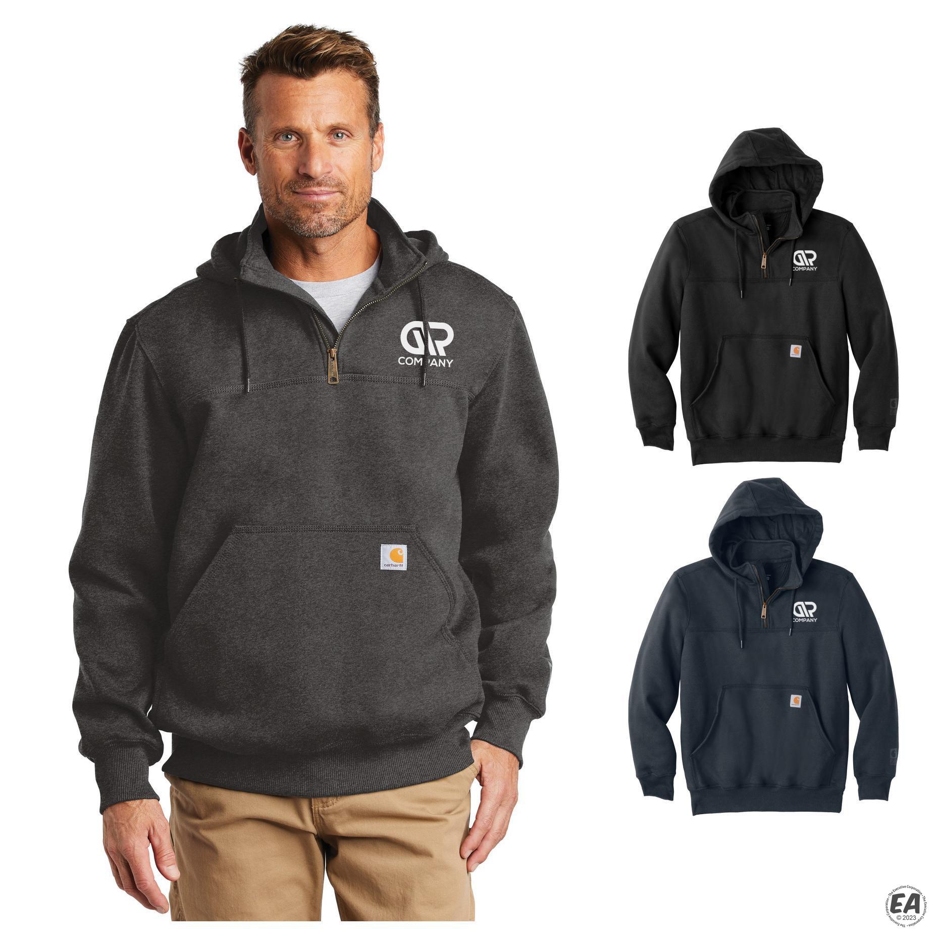 Customized Carhartt CT100617 Rain Defender Paxton Heavyweight Hooded ...