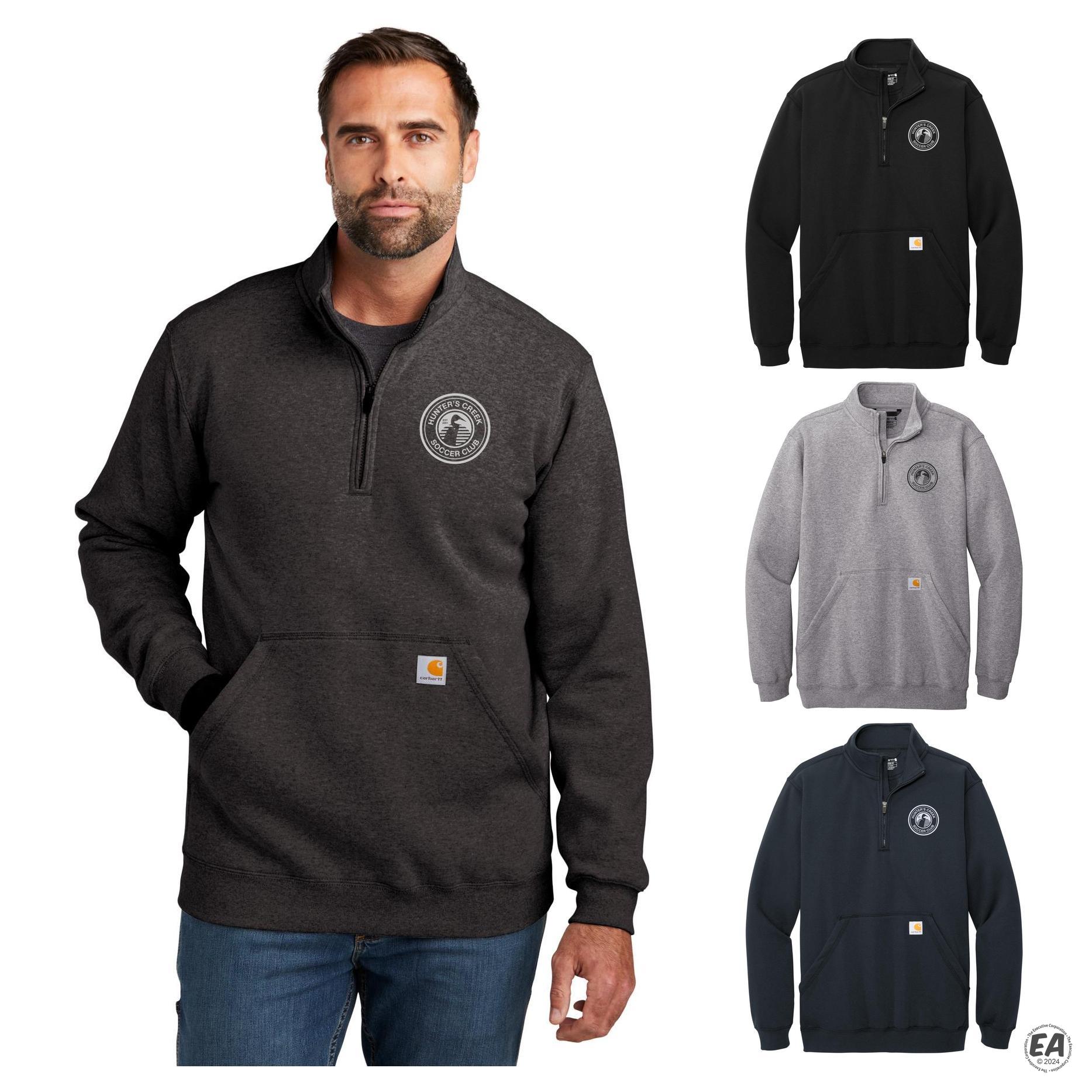 Promotional Carhartt CT105294 Midweight 1/4-Zip Mock Neck Sweatshirt ...